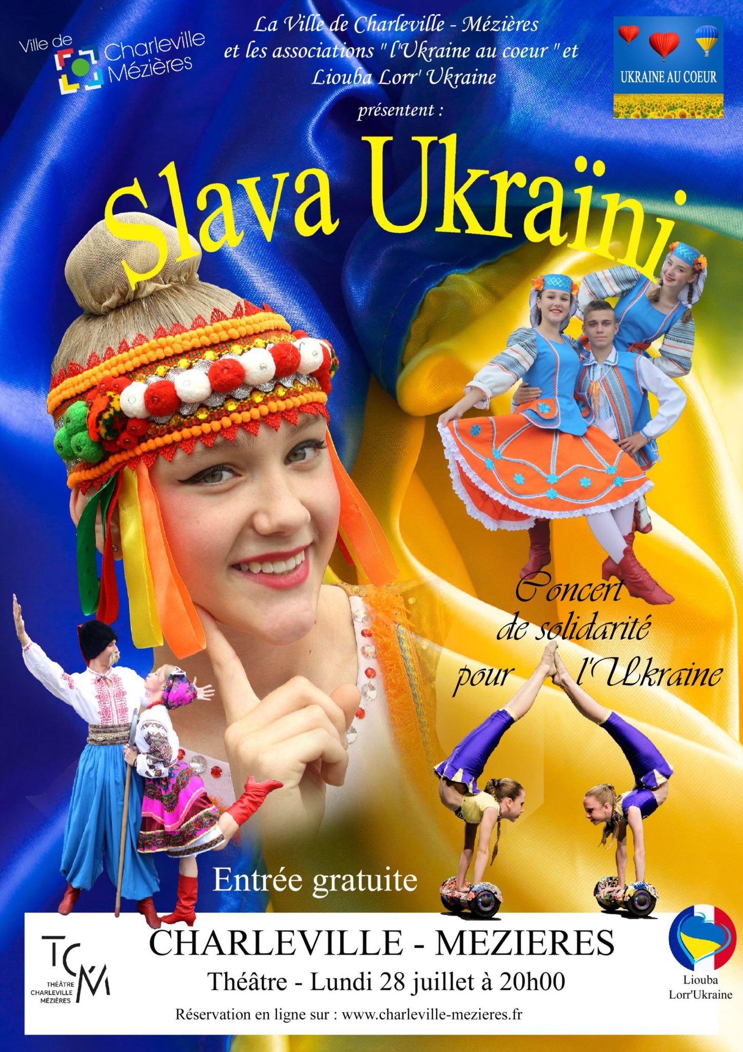 Slava Ukraïni - Théâtre de Charleville-Mézières